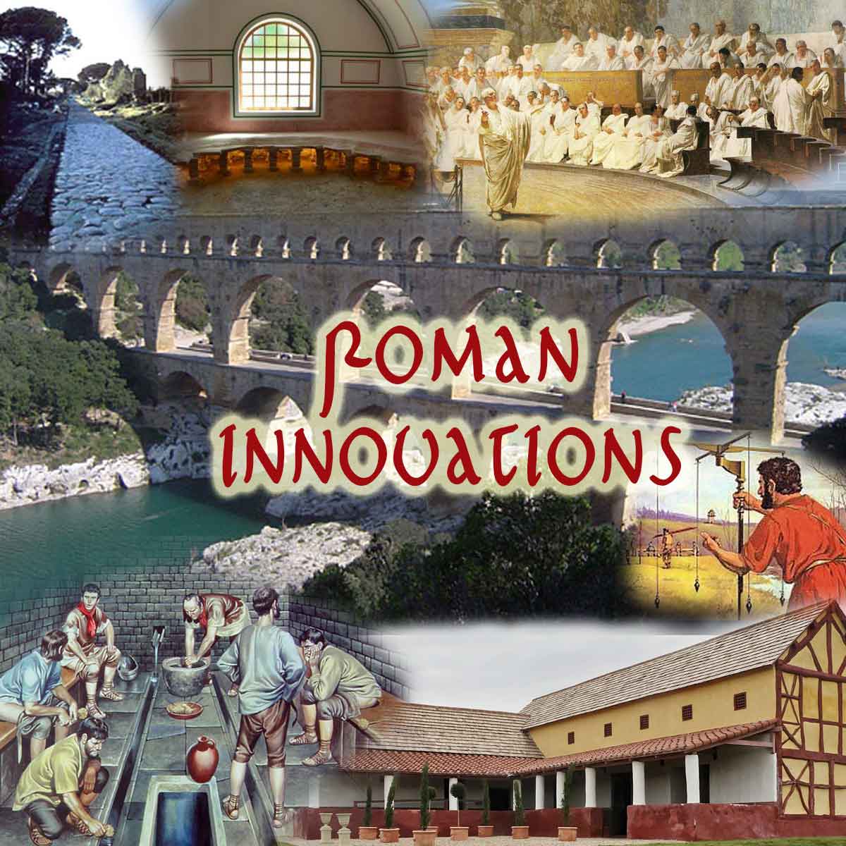 Romans in Britain - Roman Innovations